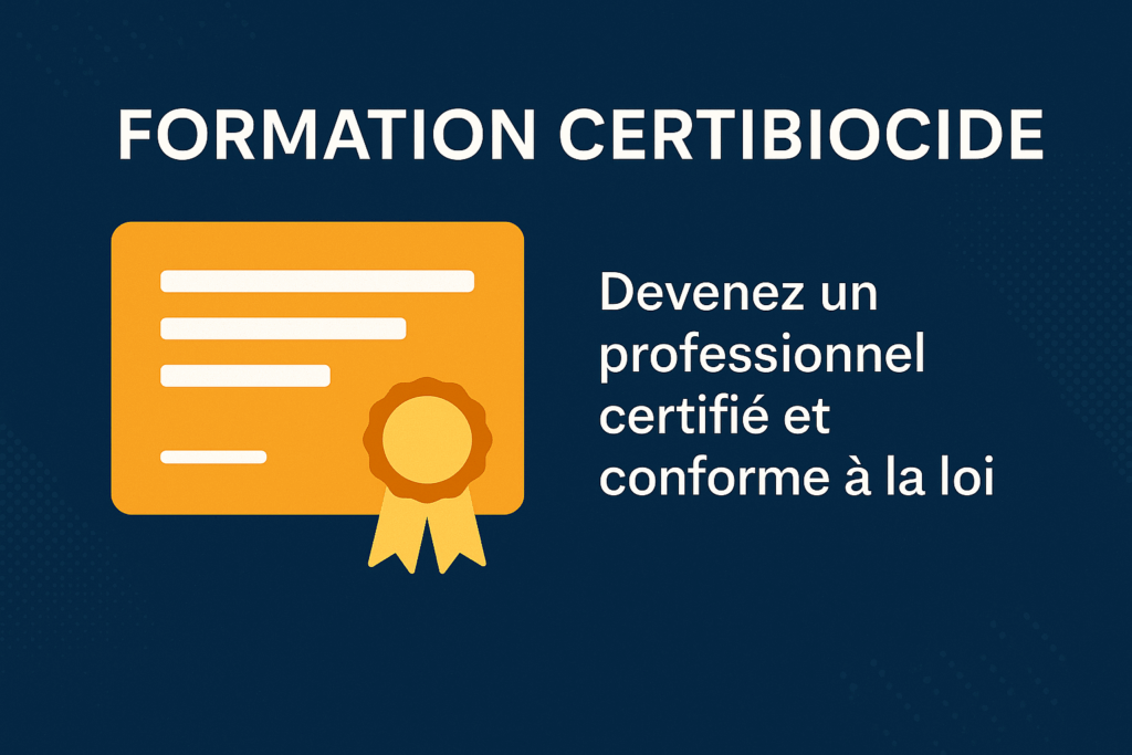 Formation Certibiocide : devenez un professionnel certifié